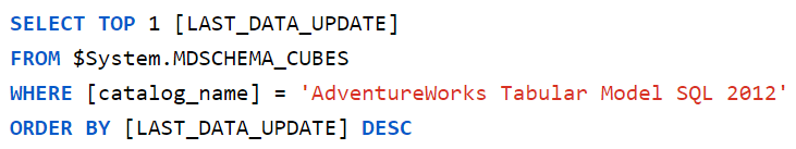 Last Process Date In Ssas Tabular Sqlbi
