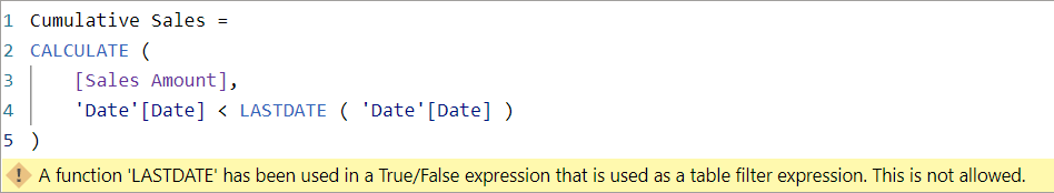 Solving Errors In Calculate Filter Arguments Sqlbi